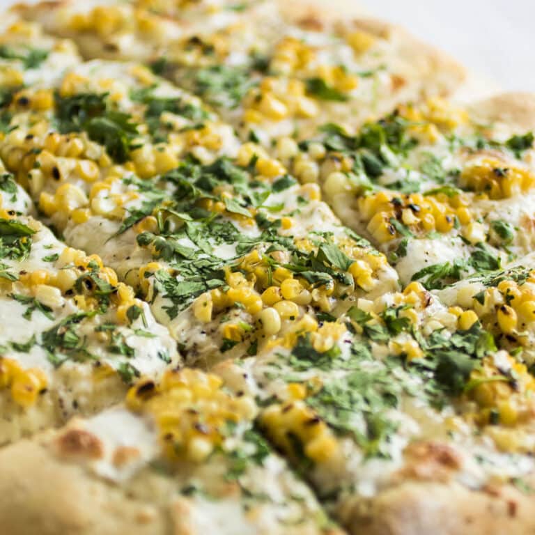Corn and Tomato Pizza - Life As A Strawberry