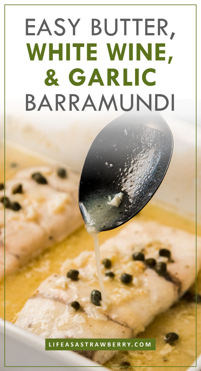 Easy Garlic White Wine Baked Fish - Life As A Strawberry