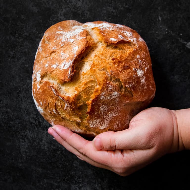 Small Batch Crusty Bread - Life As A Strawberry