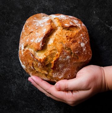 Small Batch Crusty Bread - Life As A Strawberry