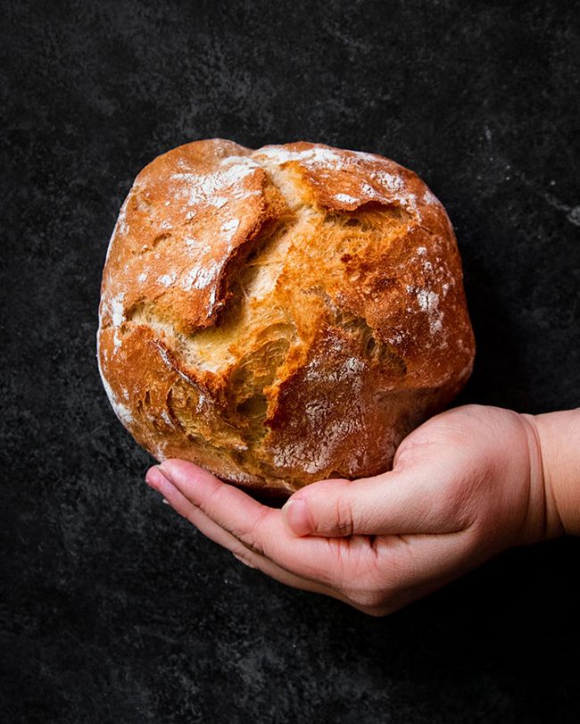 Small Batch Crusty Bread - Life As A Strawberry