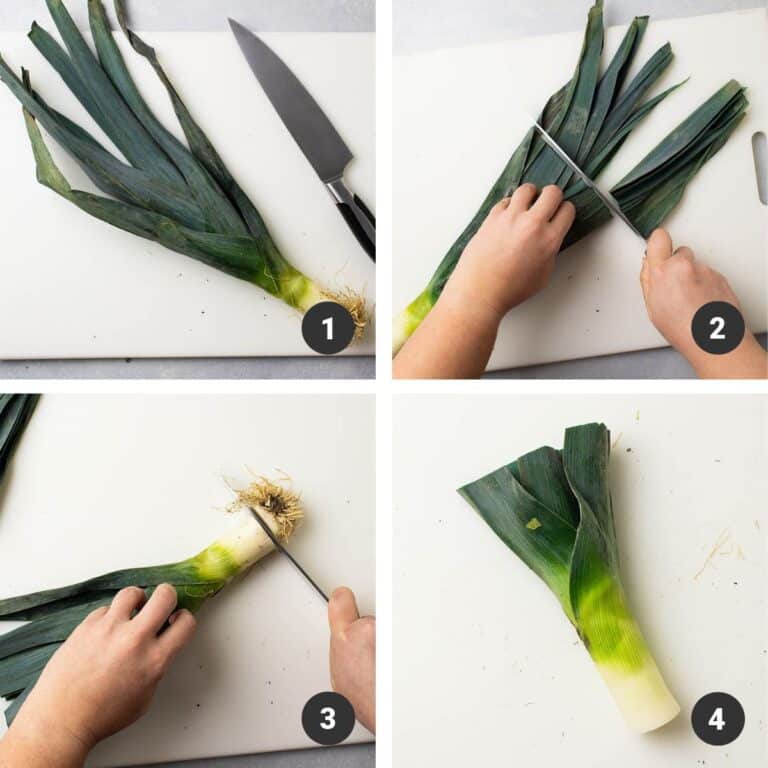 How to Cut and Clean Leeks - Life As A Strawberry