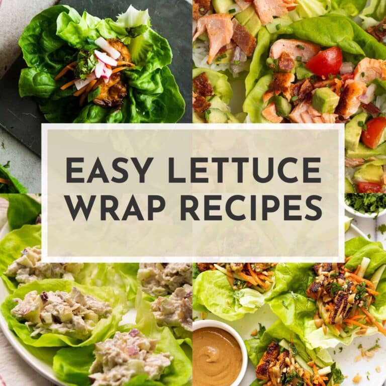 9 Easy Lettuce Wraps - Life As A Strawberry