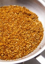 5 Minute Garlic Toasted Breadcrumbs - Life As A Strawberry