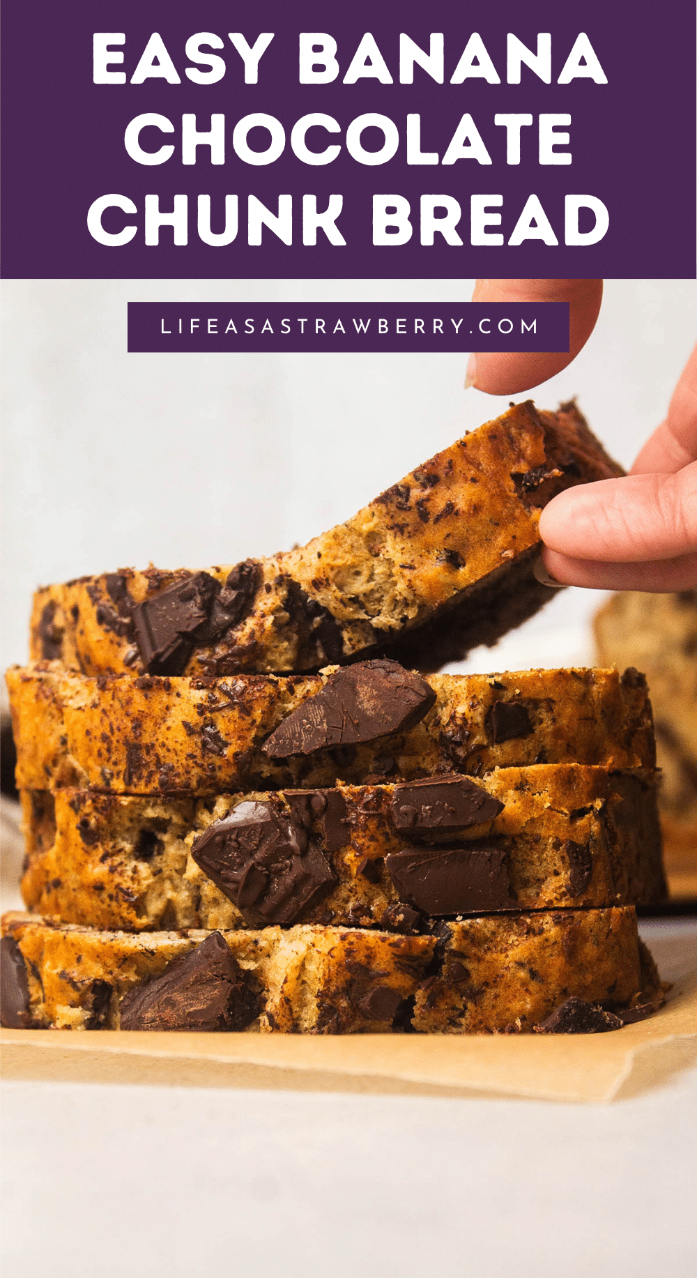 Zucchini Banana Bread - Life As A Strawberry